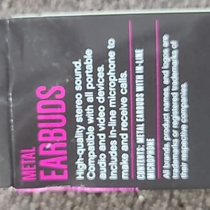 infinitive | Headphones | Infinitive Earbuds With Inline Microphone ...